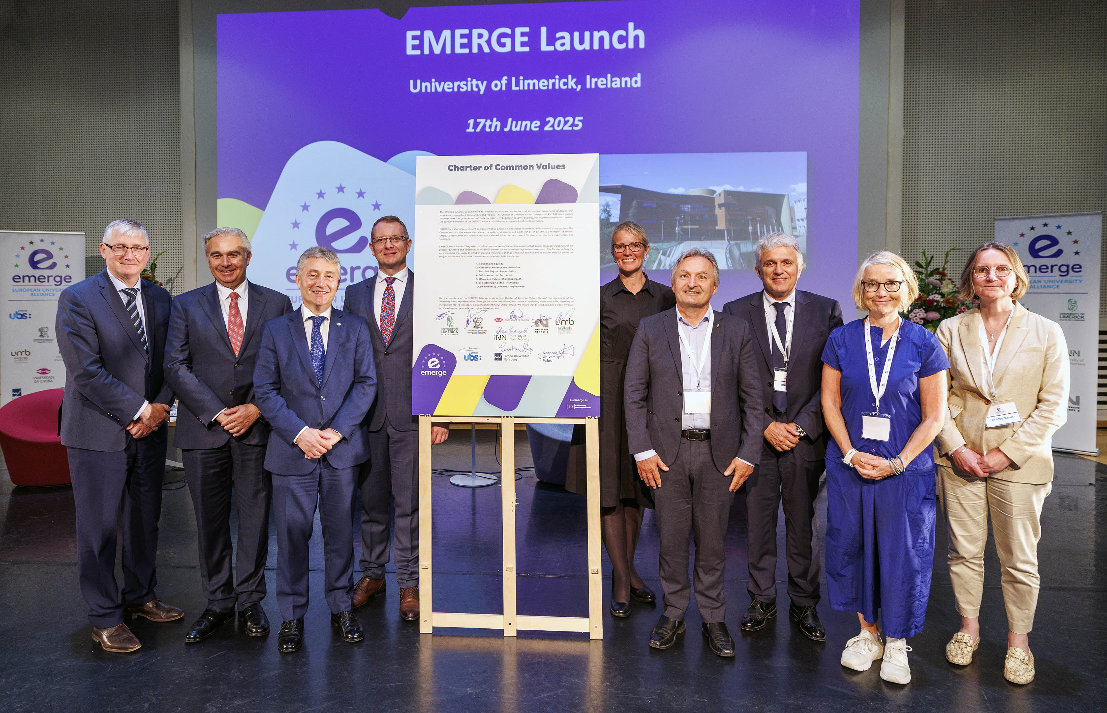 EMERGE European University Alliance Officially Launched in Limerick ...