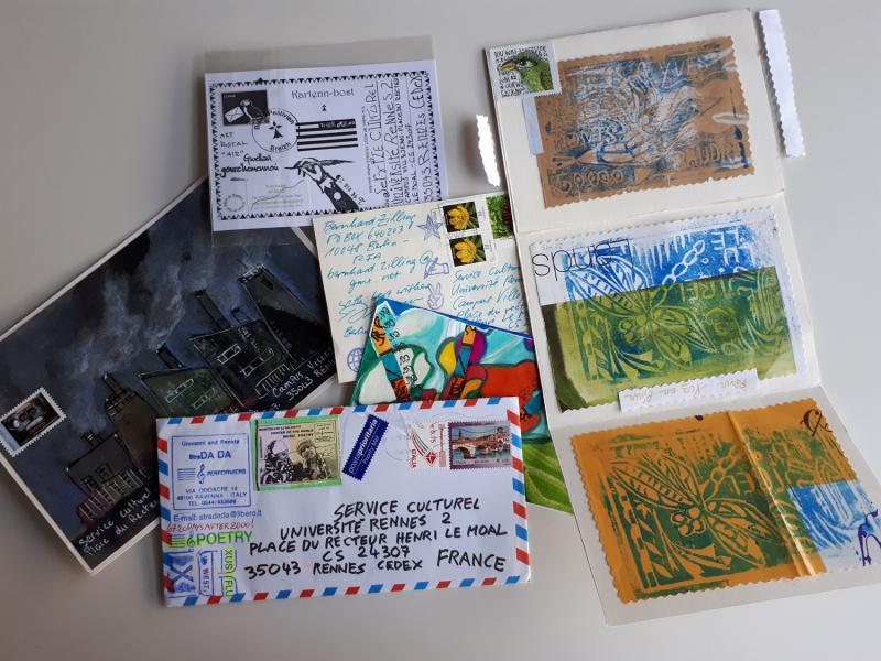 Exhibition: Postal Art | Rennes 2 University